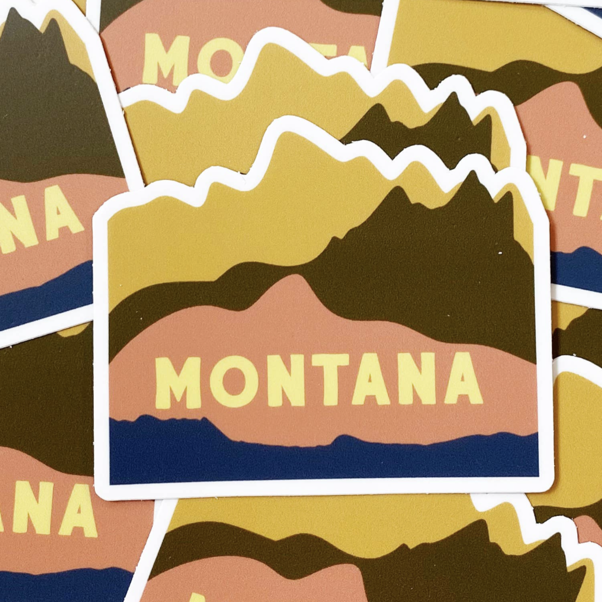 Montana Mountain Sticker – Belcrest Farms